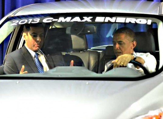 President Obama Visits the Washington Auto Show and Swoons Over Ford’s ...