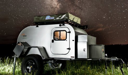Tough All-Terrain Teardrop Trailer Goes Off-Grid, Packs Rooftop Tent ...