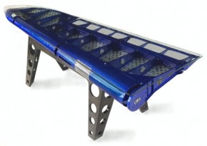 MotoArt recycles retired airplanes into futuristic furniture – Orta Blu