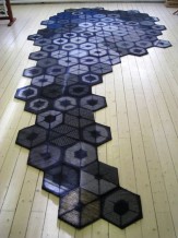 Geometric chic: Re Rag Rugs made from recycled textiles – Orta Blu