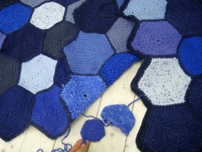 Geometric chic: Re Rag Rugs made from recycled textiles – Orta Blu