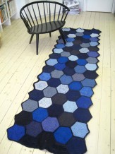 Geometric chic: Re Rag Rugs made from recycled textiles – Orta Blu